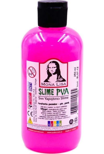 Südor Monalisa Slime 250 ml Mixartcolors Pembe Südor Monalisa Slime 250 ml Mixartcolors Pembe