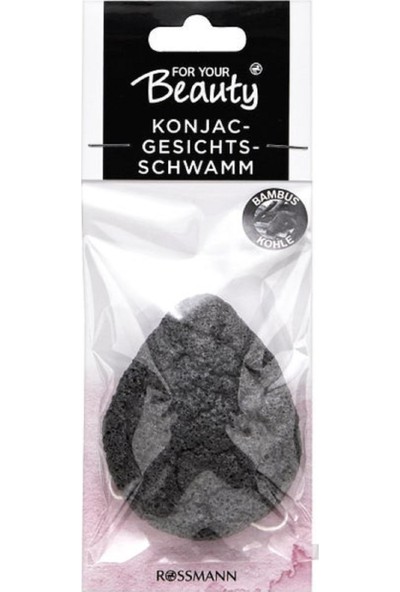 Fyb Black Konjac Sungerı Yuz Icın