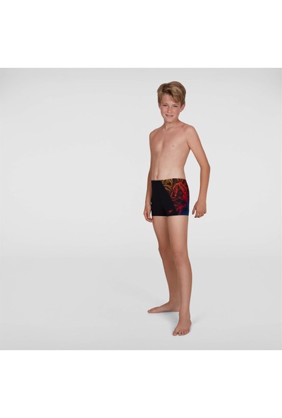 Speedo Junior Glitchcode Aquashort Çocuk Yüzücü Mayosu Speedo Junior Glitchcode Aquashort Çocuk Yüzücü Mayosu
