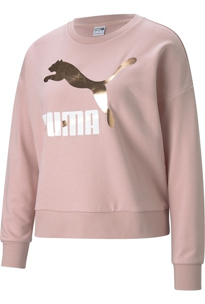 PUMA CLASSICS Logo Bisiklet Yaka Kadın Sweatshirt PUMA CLASSICS Logo Bisiklet Yaka Kadın Sweatshirt