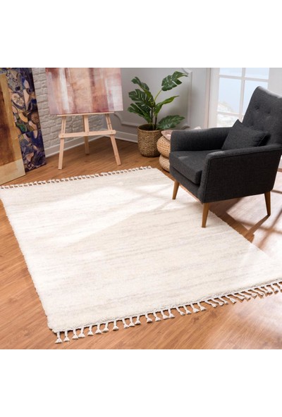 Vinosa Home Krem Yumuşak Shaggy Mutfak ve Oturma Odası Halısı Vinosa Home Krem Yumuşak Shaggy Mutfak ve Oturma Odası Halısı