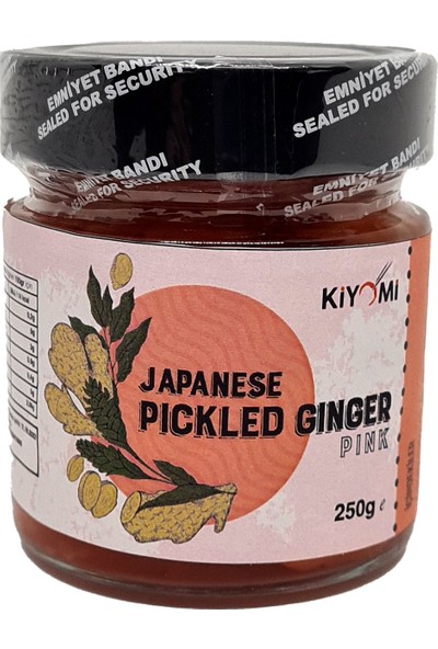 Kiyomi Zencefil Turşusu Pembe - 250 gr Kiyomi Zencefil Turşusu Pembe - 250 gr