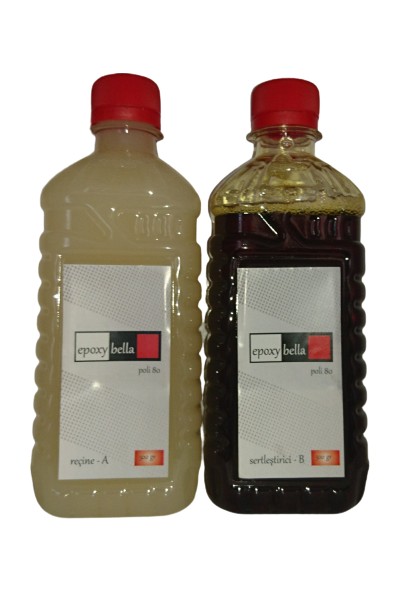 Epoksibella Poliüretan Reçine 2 kg Set Epoksibella Poliüretan Reçine 2 kg Set