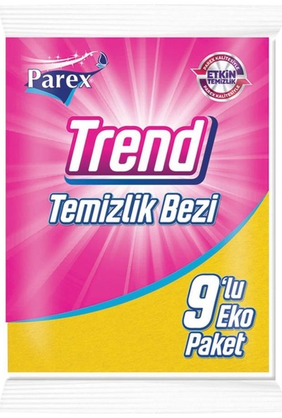Parex Trend Temizlik Bezi 9'lu