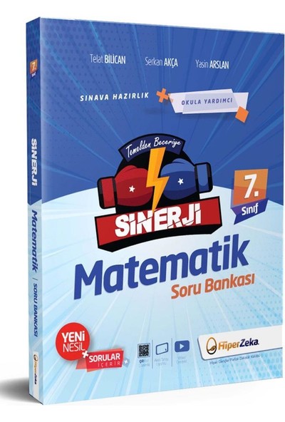 Hiper Zeka 7. Sınıf Matematik Sinerji Soru Bankası