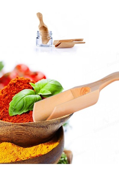 Zuzu Made 6 Adet Ahşap Baharat Kaşığı Zuzu Made 6 Adet Ahşap Baharat Kaşığı