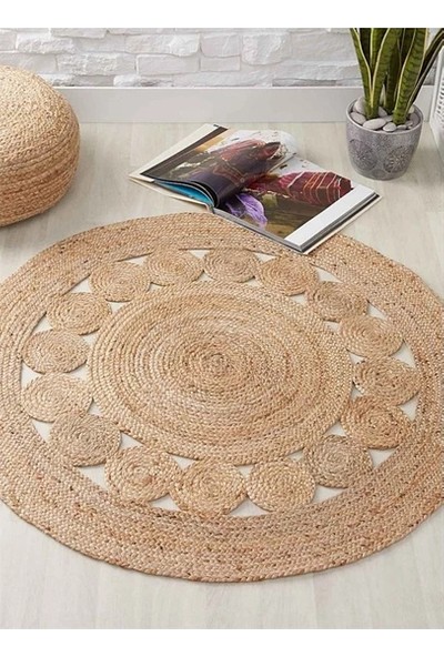 Nomad 51 Jüt Halı 90 x 90 cm Nomad 51 Jüt Halı 90 x 90 cm