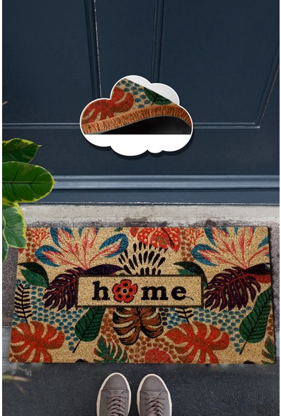 Koko Feuille 40X60 cm Kapı Önü Paspası