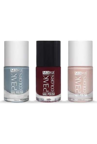 Mara Peak Colors 3'lü Oje Seti 2