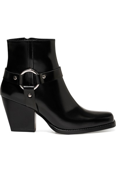 Sesto Siyah Kadın Western Bot Sesto Siyah Kadın Western Bot