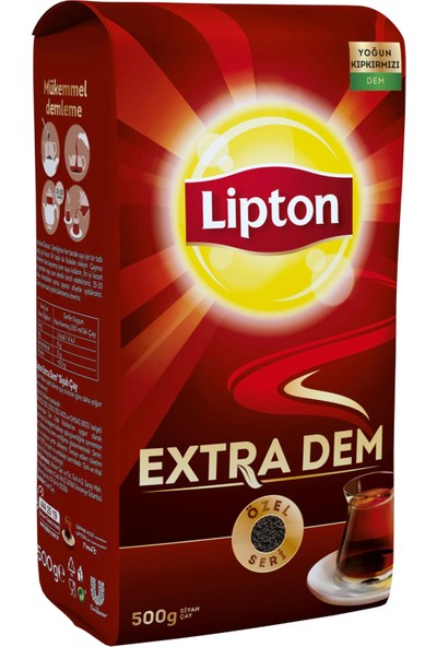 Lipton Extra Dem Dökme Çay 500 gr