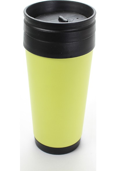 Tmall Home Design Kapaklı Sarı Termos BARDAK-101666