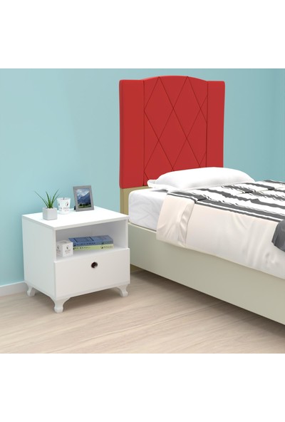 Larose Yatak Baza Başlığı Payiz 090 Krm Tek Kişilik Başlık