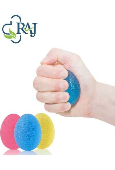 Raj 3 Lü Hand Silikon El Egzersiz Topu Stres Topu Raj 3 Lü Hand Silikon El Egzersiz Topu Stres Topu