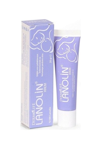 Dermolife Lanolin Fort 20 gr Krem Dermolife Lanolin Fort 20 gr Krem