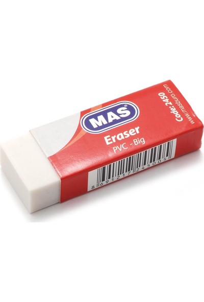 Mas 2450 Büyük Boy Silgi 4'lü