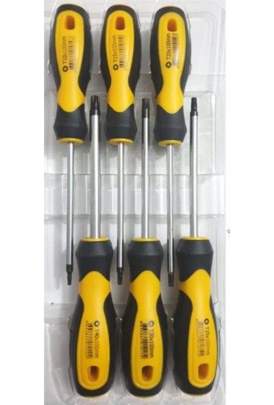 Rico Torx Tornavida Klasik Set 6 Parça RK0051 Rico Torx Tornavida Klasik Set 6 Parça RK0051