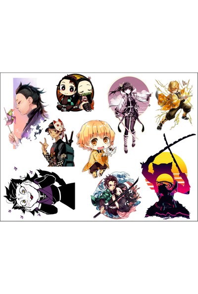 Nanospace Anime Pc / Tablet / Telefon Sticker Seti Nanospace Anime Pc / Tablet / Telefon Sticker Seti