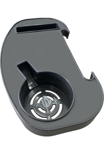 Leva House Bardaklık - Kamp Sandalyesi Bardaklığı Yan Sehpası Oval Tak Çıkar Bardaklık