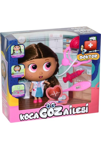 Birlik Toys BLD287 Doktor Bebek- Koca Göz Ailesi