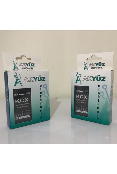 Kcx Ayarlı Amerikan Park Modülü 2 Çıkışlı Kcx
