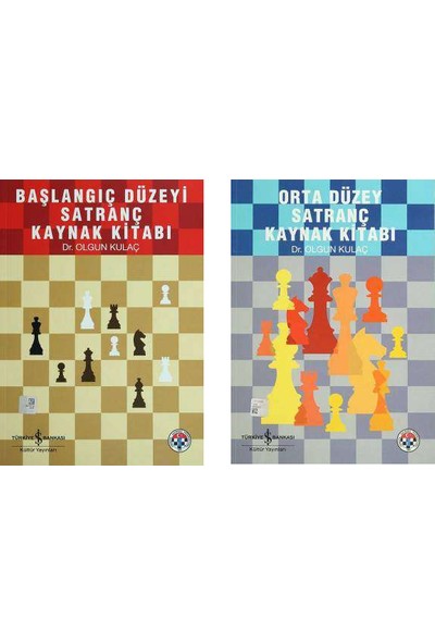 Başlangıç & Orta Düzey Satranç Kaynak Kitabı 2 Kitap Set - Olgun Kulaç Başlangıç & Orta Düzey Satranç Kaynak Kitabı 2 Kitap Set - Olgun Kulaç