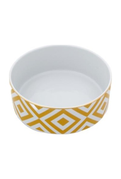Porland Morocco Design4 Yellow Bowl 18CM Porland Morocco Design4 Yellow Bowl 18CM