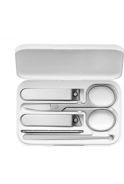 Xiaomi Mijia 5 Adet Takım Manikür Tırnak Makası Pedikür Seti Taşınabilir