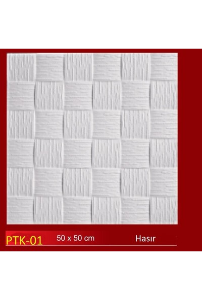 Pakpiyer Tavan Kaplama Hasır Desen 20 Adet 5 M2 Pakpiyer Tavan Kaplama Hasır Desen 20 Adet 5 M2