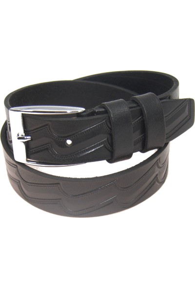 Ysk Derimine Deri 3cm Kabartma Desenli Siyah Çocuk Kemer Ysk Derimine Deri 3cm Kabartma Desenli Siyah Çocuk Kemer