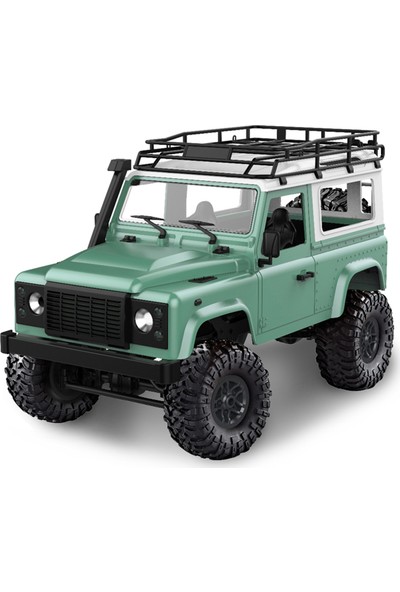 Buyfun Mn-90 RC Araba 1:12 Ölçekli Uzaktan Kumanda Araba 2.4GHz Yeşil 2 Pil (Yurt Dışından)