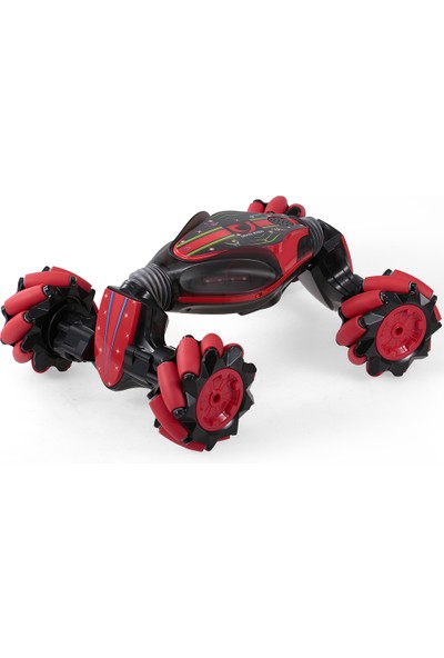 Buyfun RC Araba 2.4GHz 4WD RC Dublör Araba Off Road Araba Kırmızı 2 Pil (Yurt Dışından)