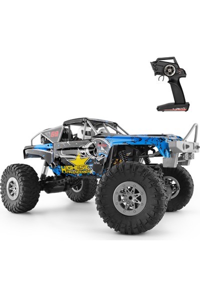 Wltoys 104310 RC Araba 1/10 Tırmanma Araba 4WD Çift Mavi (Yurt Dışından)