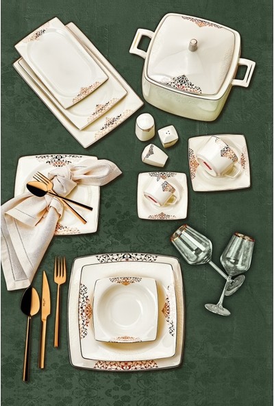 Sıla 86 Parça 12 Kişilik Zeyrek Bone Yemek Takımı 2021 Istanbul Collection Sıla 86 Parça 12 Kişilik Zeyrek Bone Yemek Takımı 2021 Istanbul Collection