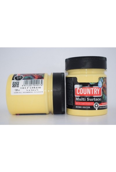 Craft Counrty Craft Country Multi Surface Hobi Boyası Saman (120 Cc) Craft Counrty Craft Country Multi Surface Hobi Boyası Saman (120 Cc)