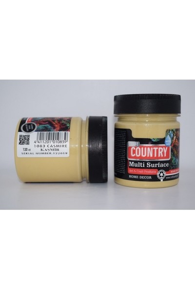 Craft Counrty Craft Country Multi Surface Hobi Boyası Kaşmir (120 Cc) Craft Counrty Craft Country Multi Surface Hobi Boyası Kaşmir (120 Cc)