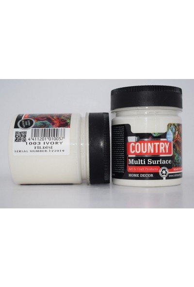 Craft Counrty Craft Country Multi Surface Hobi Boyası Fildişi (120 Cc) Craft Counrty Craft Country Multi Surface Hobi Boyası Fildişi (120 Cc)