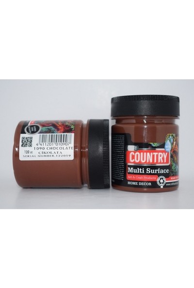 Craft Counrty Craft Country Multi Surface Hobi Boyası Çikolata (120 Cc) Craft Counrty Craft Country Multi Surface Hobi Boyası Çikolata (120 Cc)