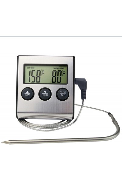 Dijital Et Termometresi Barbekü Gıda Pişirme Termometre