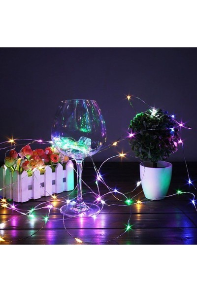 Pazariz Peri LED Pilli Dekoratif LED Işık Yılbaşı LED Ince Tel Pazariz Peri LED Pilli Dekoratif LED Işık Yılbaşı LED Ince Tel