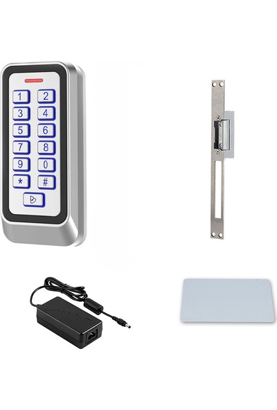 Enpercon Rfid Metal Kasa Kartlı ve Şifreli Geçiş Sistemi Kilit Karşılığı