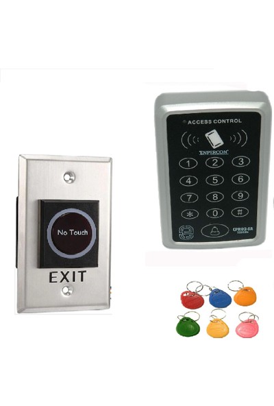 Enpercon Kartlı - Şifreli Geçiş Paneli-El Yaklaşım / Yanaşım Sensörü Enpercon Kartlı - Şifreli Geçiş Paneli-El Yaklaşım / Yanaşım Sensörü