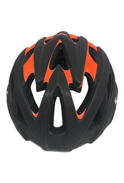 Zozo Mv 29 Mat Siyah Turuncu Işıklı Bisiklet Kaskı M-L-Xl Beden 2021
