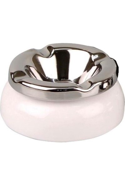 Saloon Seramik Ev Küllüğü Beyaz 12CM