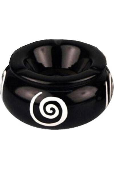 Saloon Seramik Ev Küllüğü Siyah Beyaz 12CM