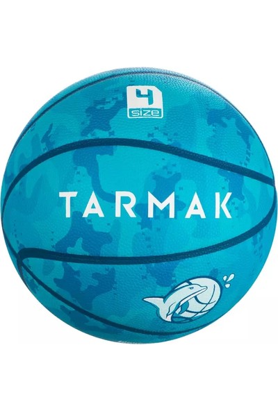 Tarmak 4 Numara Turkuaz Basketbol Topu K500 Tarmak 4 Numara Turkuaz Basketbol Topu K500