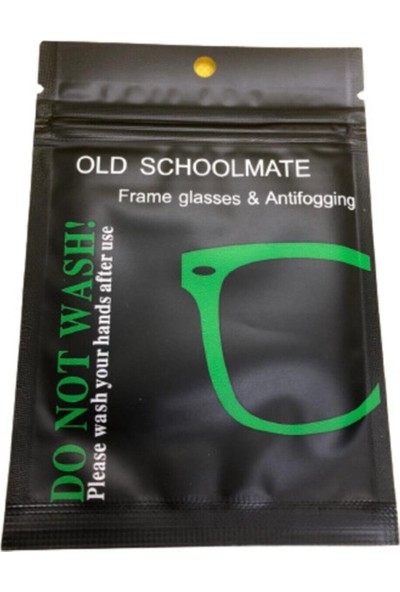 Old Schoolmate Antifog Buğu Önleyici Gözlük Bezi Maske Için