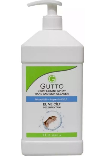Gutto El ve Yüz Dezenfektanı 1 Lt