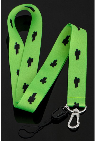 Apptakı Billie Eilish Telefon Boyun Askı Ipi - ASK0023 Apptakı Billie Eilish Telefon Boyun Askı Ipi - ASK0023