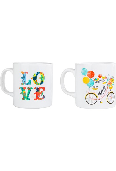 Karaca Forever 2li Mug